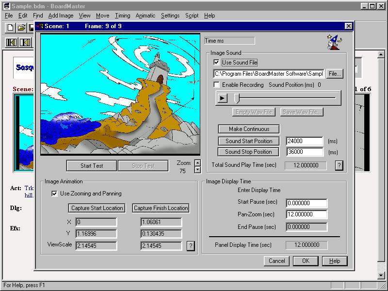Writers Software SuperCenter: BoardMaster: sample2
